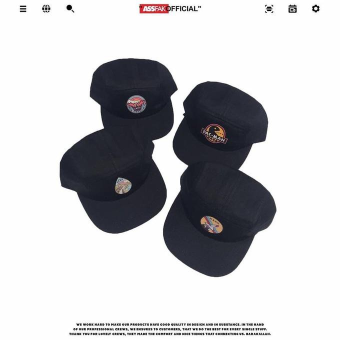 Jual PANEL CAPS-BLACK | Shopee Indonesia