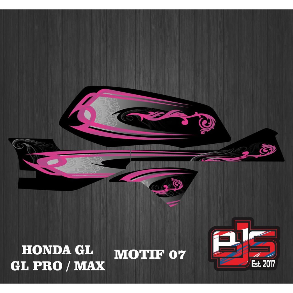 Jual [COD] Stiker Sticker Striping GL PRO GL MAX KODE PL 07 | Shopee ...