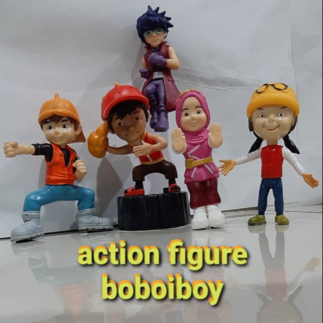 Jual Mainan Boboiboy Galaxy Action Figure boboiboy yaya ying fang ...
