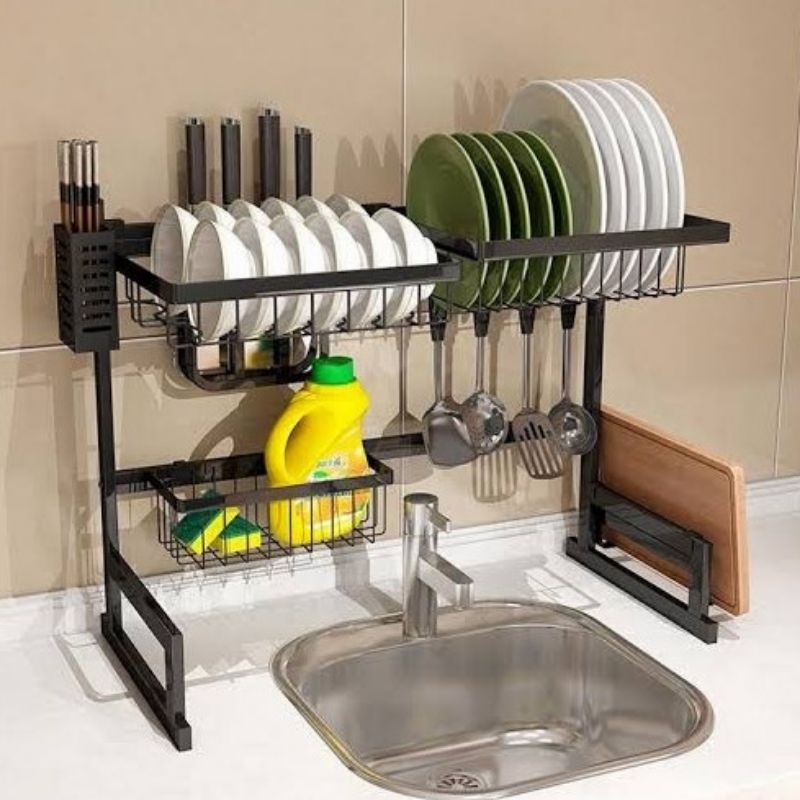 Jual rak wastapel/rak peniris piring ukn 85cm | Shopee Indonesia