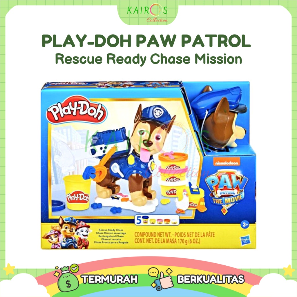 Jual Play-Doh Paw Patrol Rescue Ready Chase Mission | Shopee Indonesia