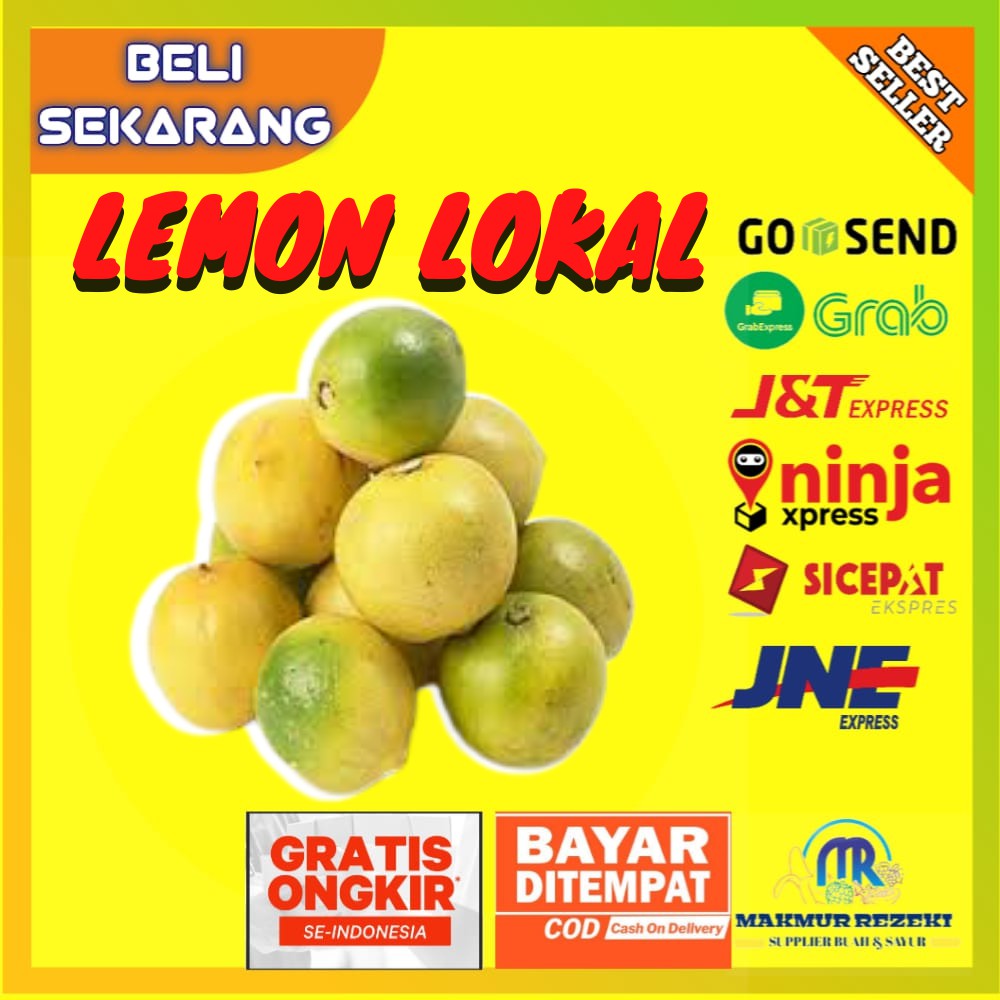 Jual JERUK LEMON LOKAL KUNING SUPER SAYURAN SEGAR MURAH HARGA PERKILO 1 ...