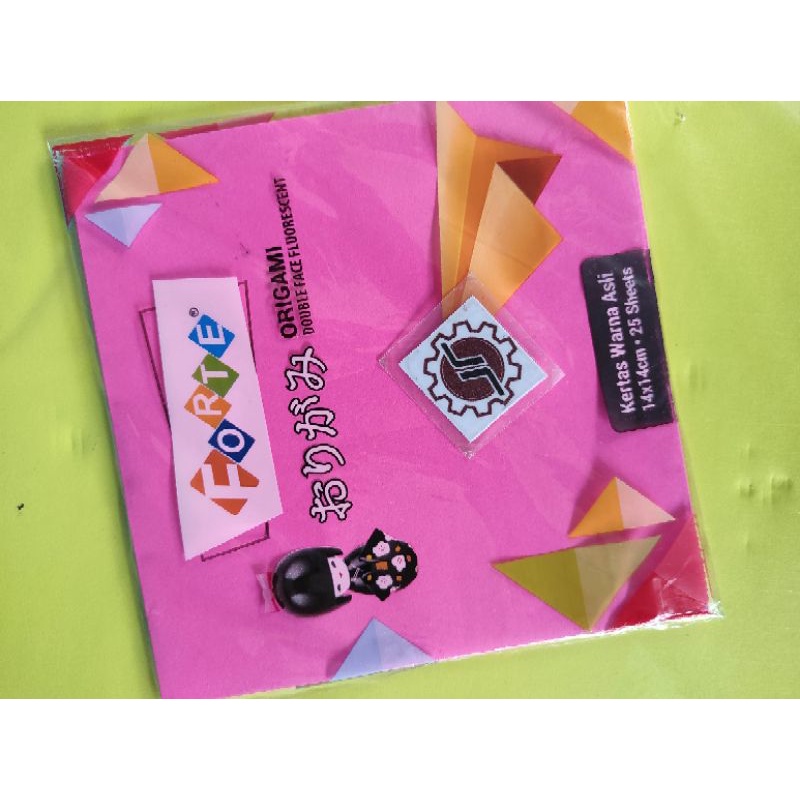 Jual kertas Melipat Lipat Origami Forte 16x16 (per ikat) | Shopee Indonesia
