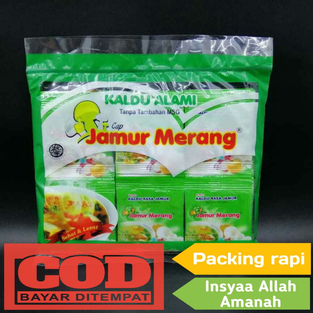 Jual Kaldu Jamur Merang 1 pack isi 30 sachet | Shopee Indonesia