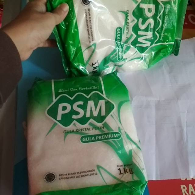 Jual Gula pasir 1kg merek PSM Expired 2021 #gulamurah | Shopee Indonesia
