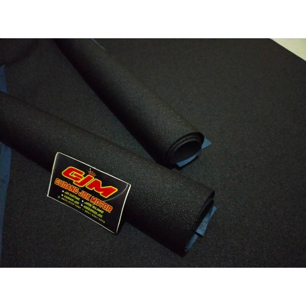 Jual Kulit jok motor polos hitam amplas vario-kulit jok vario di jahit ...