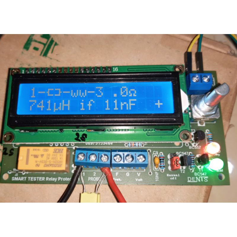 Jual Smart Tester - Komponen Tester - ESR meter Frekuensi Volt Meter ...