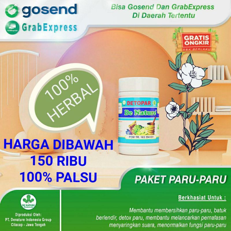 Jual OBAT HERBAL DETOPAR BATUK MENAHUN-ISPA-TBC-FLEK-Paru Paru-Asma ...