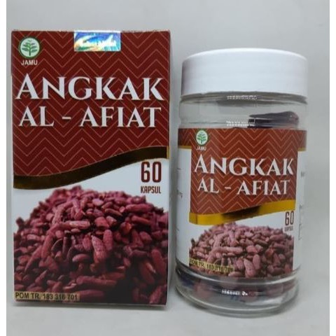 Jual Kapsul ANGKAK beras merah AL-AFIAT Menaikan HB trombosit atasi DBD ...