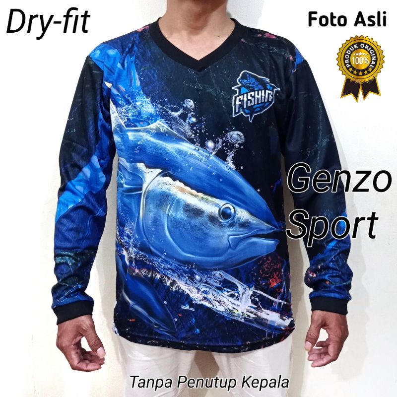 Jual Jersey mancing Kaos Mancing Baju mancing murah terbaru bahan dryfit super Sablon printing ...