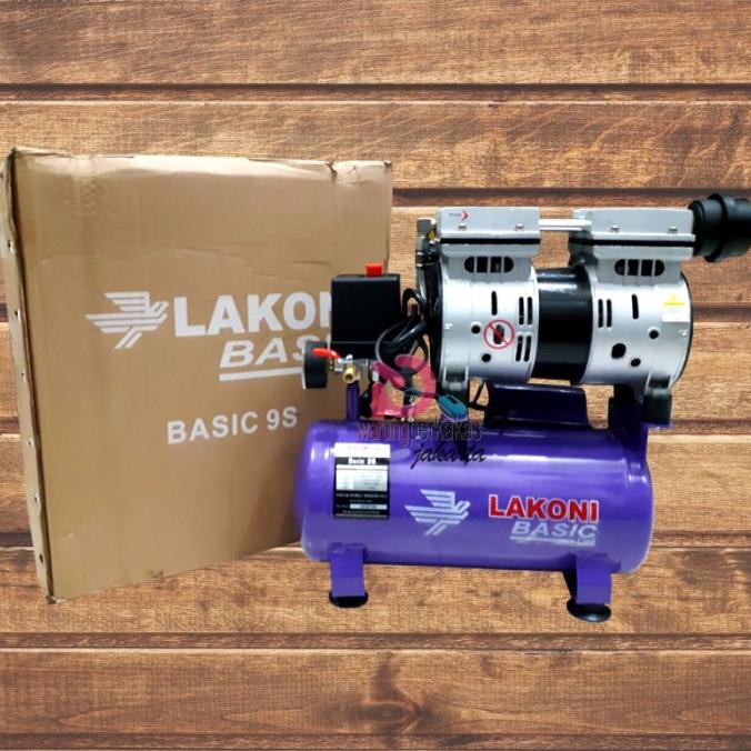 Jual Lakoni Basic Compressor 9S - Kompressor Angin Listrik 8Ltr ...