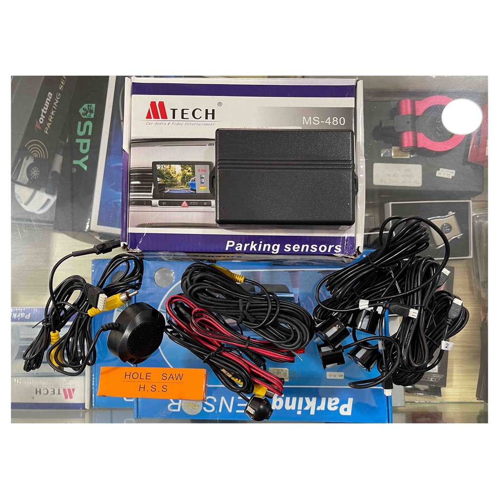 Jual MTECH Parking Sensor 4 Titik Canggih plus Kamera Mobil Integrasi ...