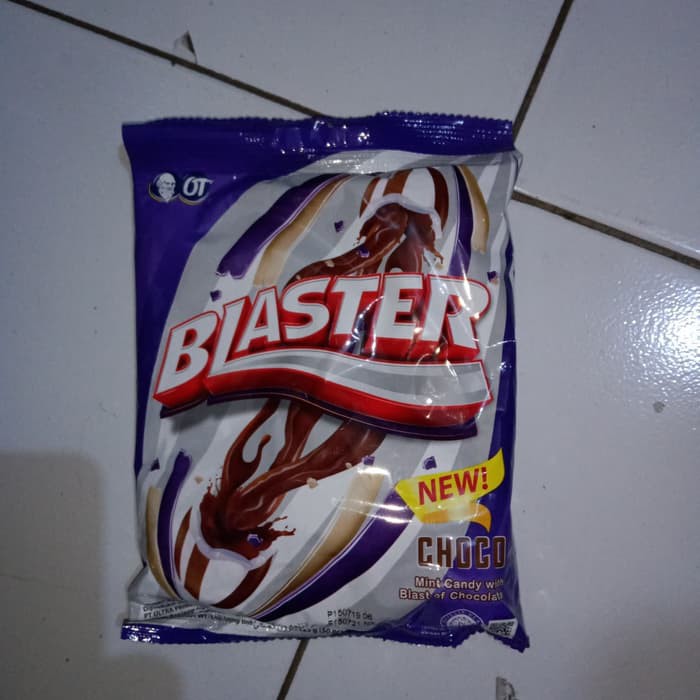Jual Permen blaster choco chocolate filled mint HHR1755 | Shopee Indonesia