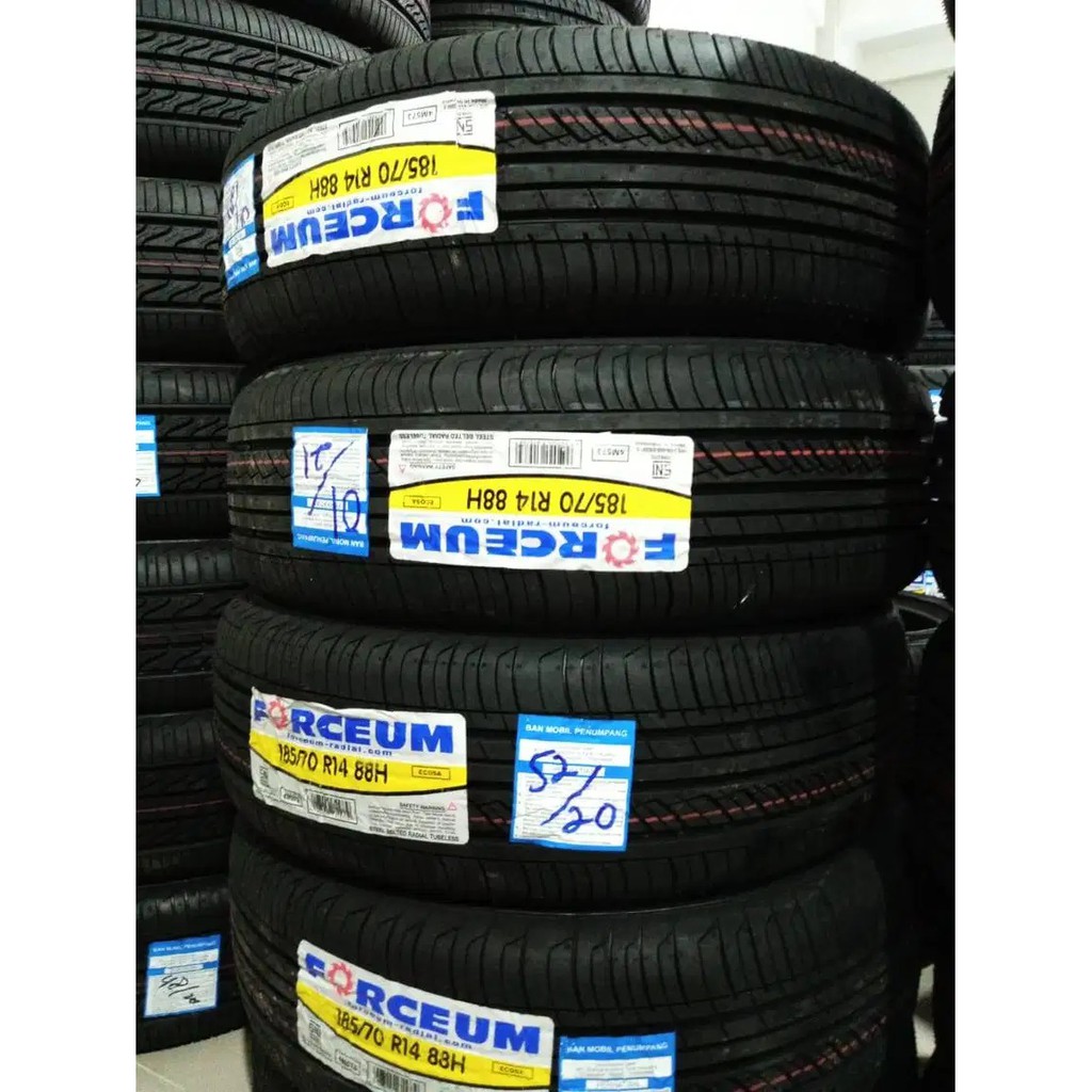 Jual BAN MOBIL UKURAN 185/70 R14 MEREK FORCEUM ECOSA | Shopee Indonesia