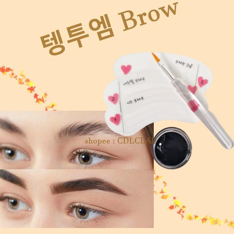 Jual uq 텡투엠 Brow - HENNA ALIS BAHAN ALAMI 1 SET LENGKAP EP6 Best ...