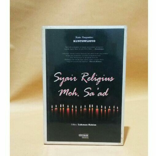 Jual BUKU SYAIR RELIGIUS MOH SA'AD. | Shopee Indonesia