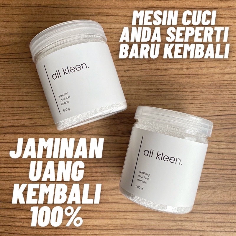 Jual !! FORMULA ASLI!! ALLKLEEN DETERGENT ASLI!! PEMBERSIH MESIN CUCI ...