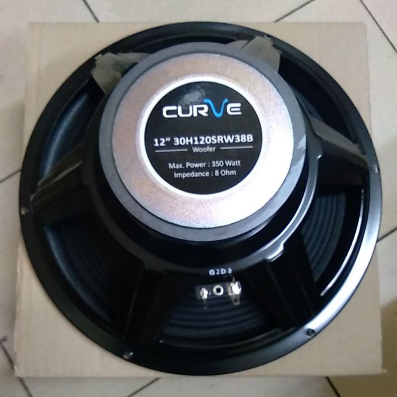 Jual SPEAKER CURVE 12 inch 30H120SRW38B WOOFER 350 WATT | Shopee Indonesia