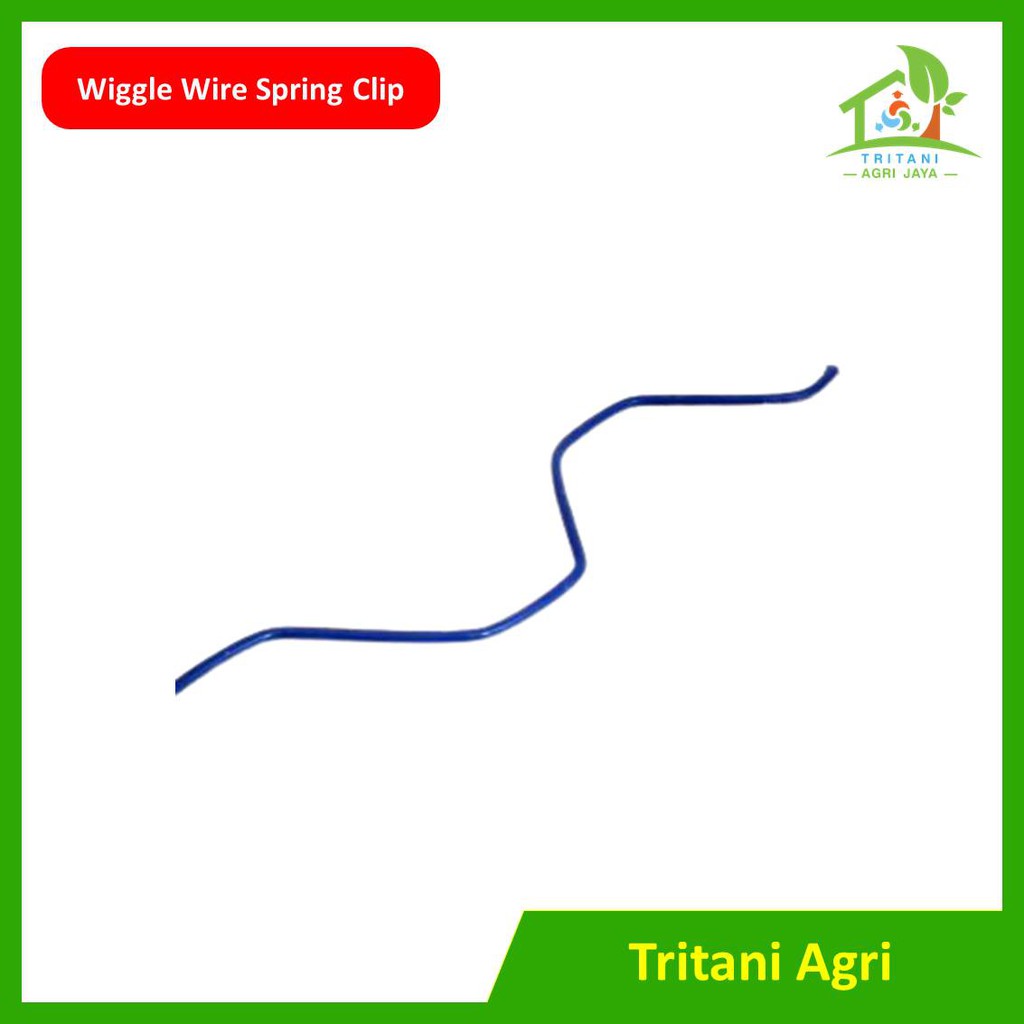 Jual KAWAT SPRING CLIP 2 METER Klip Penjepit Plastik UV Greenhouse ...