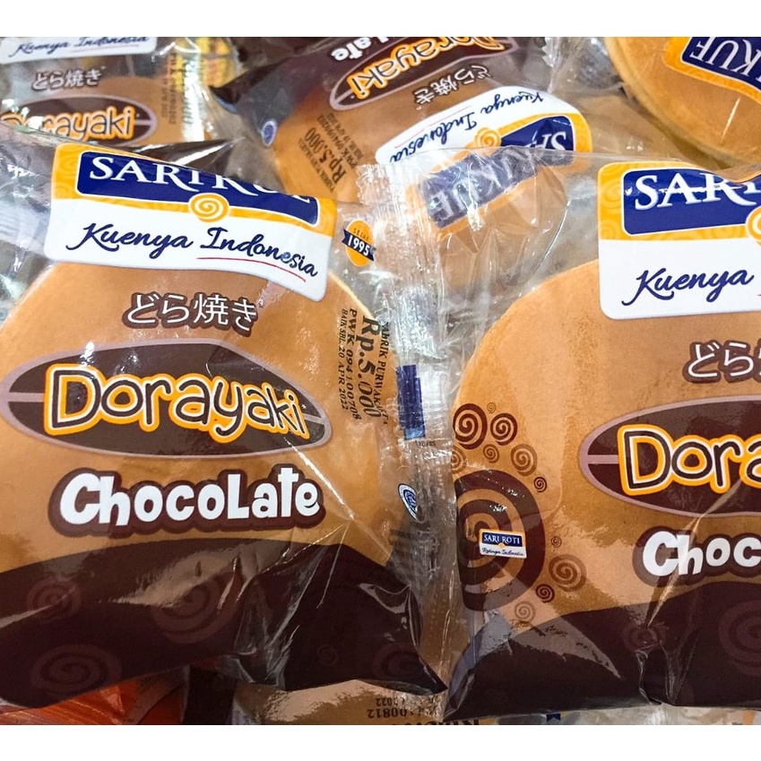 Jual SARI ROTI Dorayaki Chocolate - Kemasan 55 gr | Shopee Indonesia