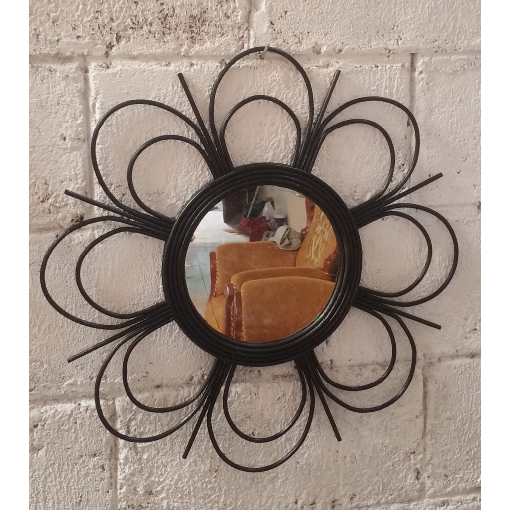 Jual CERMIN DINDING/CERMIN ROTAN/CERMIN AESTHETIC/CERMIN UNIK/CERMIN ...