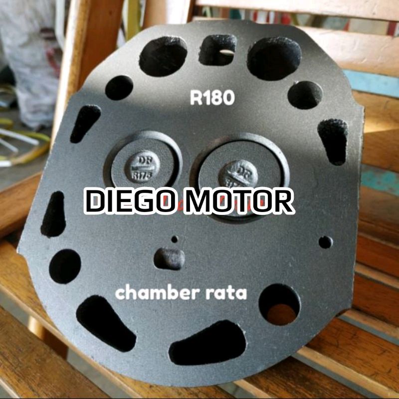 Jual R180 Cylinder Head Kop Deksel Mesin Diesel DongFeng 8PK JiangDong ...