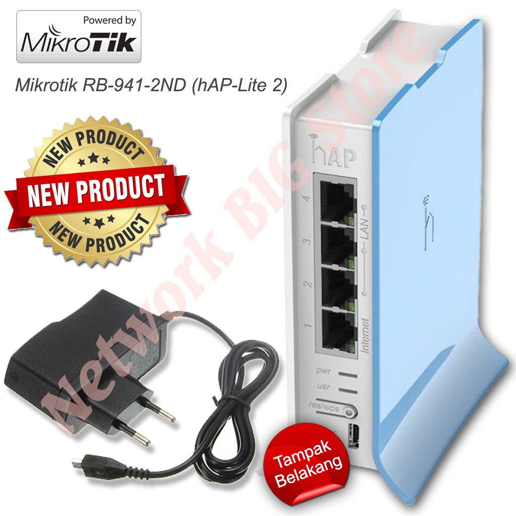 Jual Mikrotik RB-941-2ND (hAP-Lite 2) | Shopee Indonesia