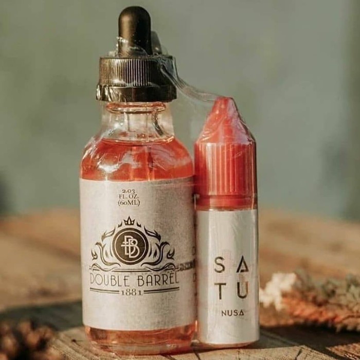 Jual Liquid Double Barrel 60ML by Gudang Flavour | Shopee Indonesia