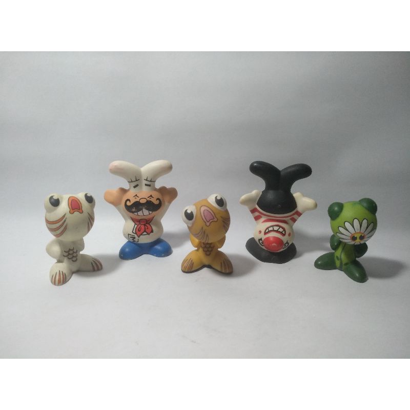 Jual Maskot Burger King Meal Kelinci Mix Flower Frog Kodok Katak Amfibi ...