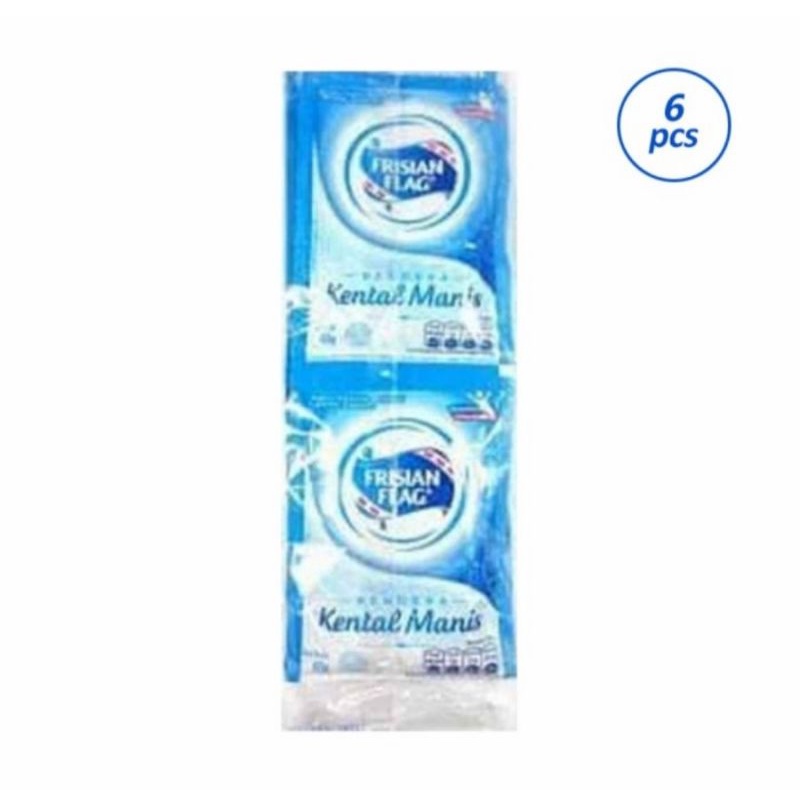 Jual Susu bendera sachet putih isi 6pcs | Shopee Indonesia