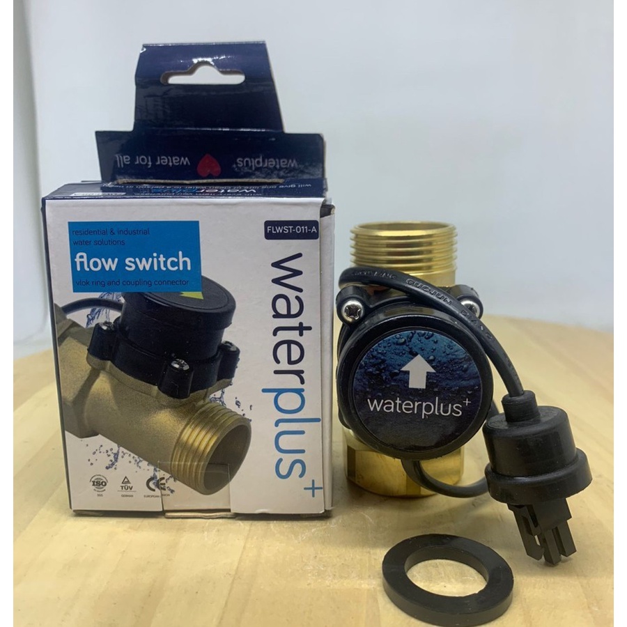 Jual FLOW SWITCH WATERPLUS flow switch 1" x 1" - Otomatis Pompa Booster ...
