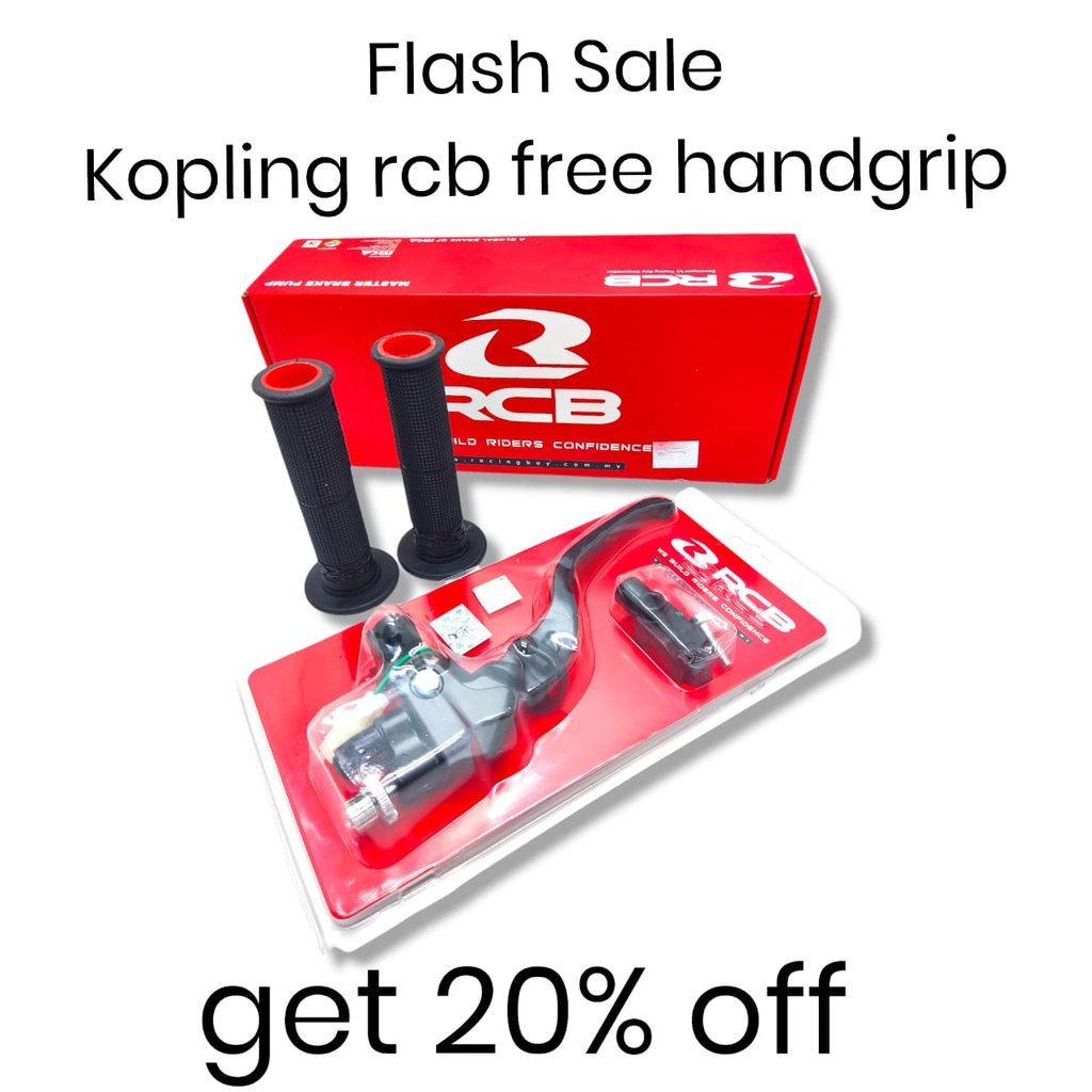 Jual HANDLE E2 RCB KOPLING KIRI RACING BOY UNIVERSAL HANDLE RCB HITAM ...
