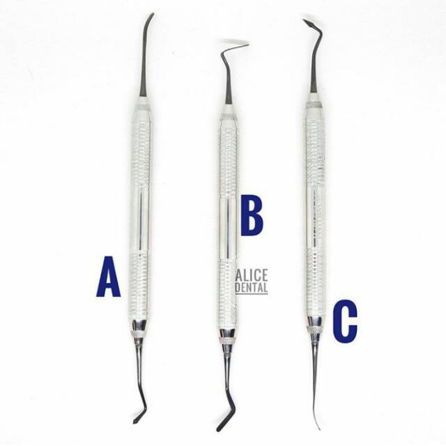 Jual Composite teflon carving instrument instrumen komposit gigi ...