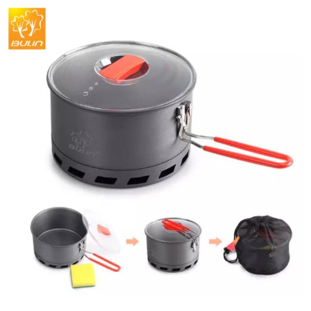 Jual PANCI MASAK CAMPING COOKING POT BULIN S2500 2.1L HEAT RETENTION ...