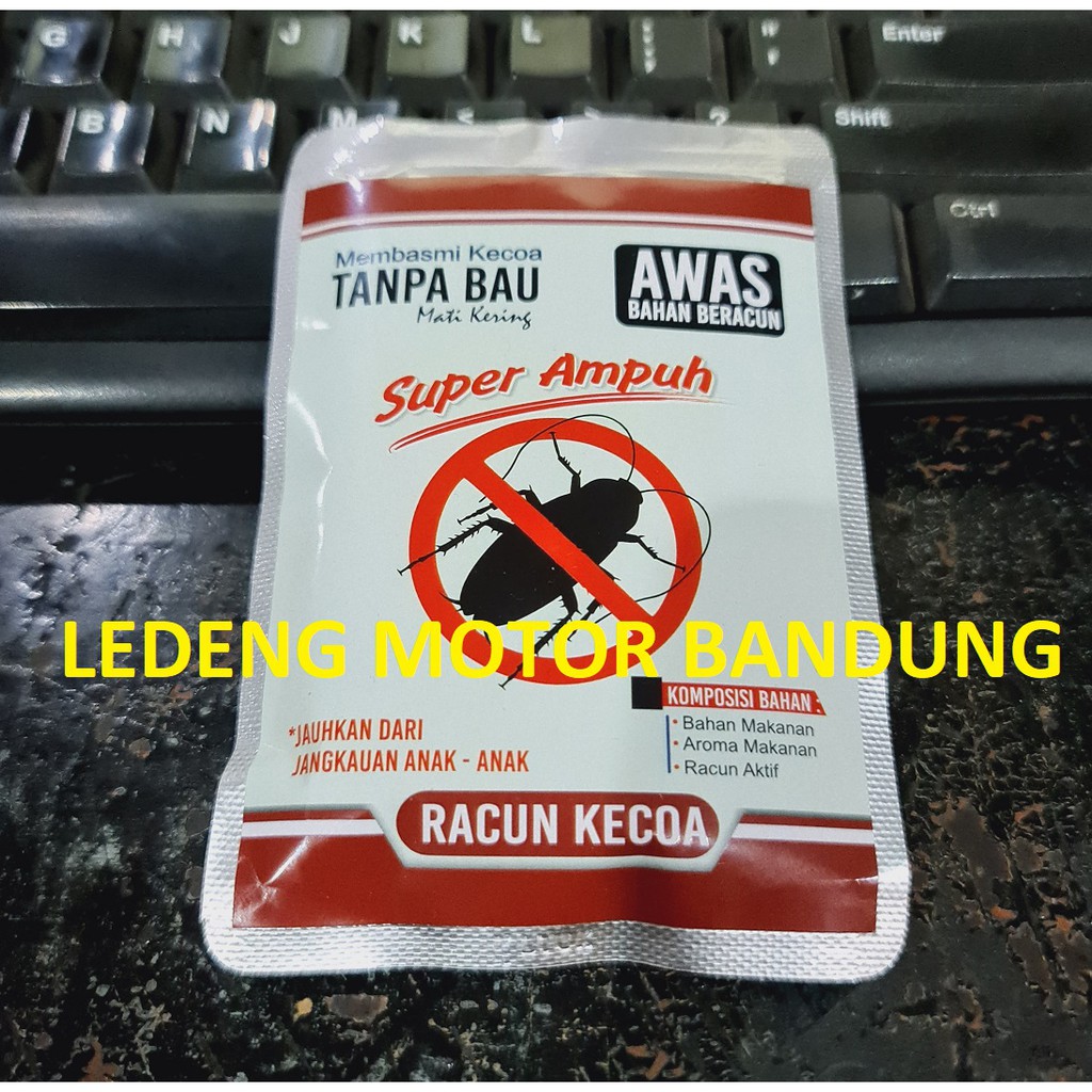Jual Sachet Racun Kecoa Super Ampuh Umpan Siap Pakai Aroma Makanan ...