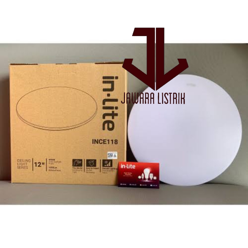 Jual IN-LITE LAMPU BARET INCE118 12W 12 W WATT 265 MM INLITE | Shopee ...