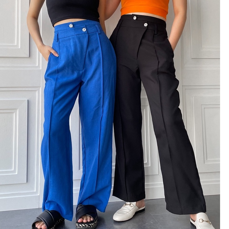 Jual Peach Poppy NOA Premium Culotts Pants - Celana Panjang Kulot ...