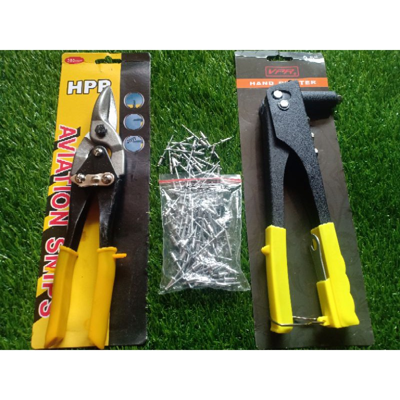 Jual Gunting Holo, Tang Rivet & Paku Rivet (Kode 423) 3,2mm x 100pcs ...