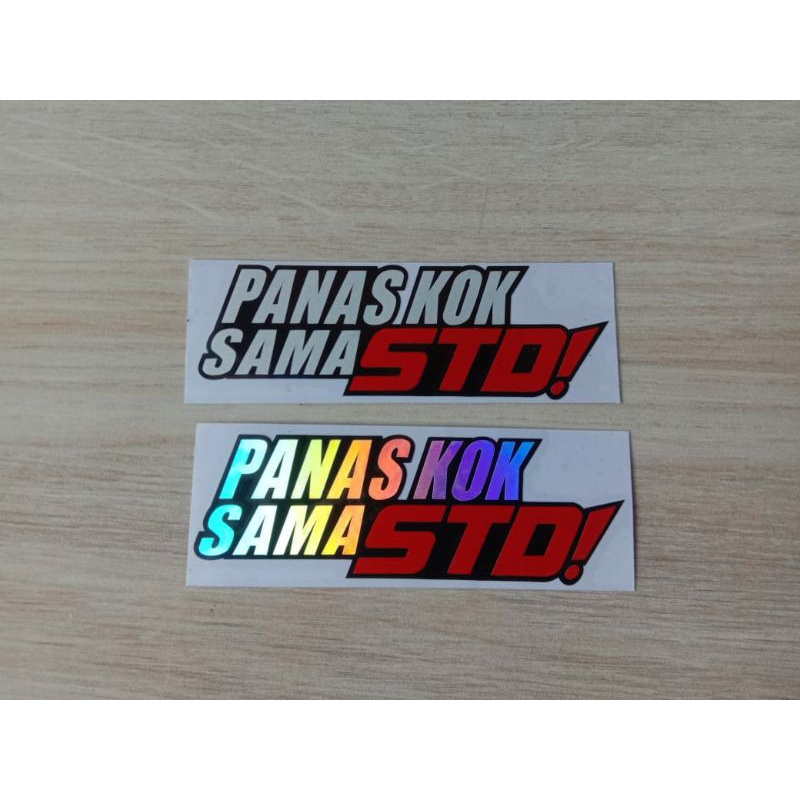 Jual Sticker panas ko sama STD cutting stiker motor panas ko sama ...