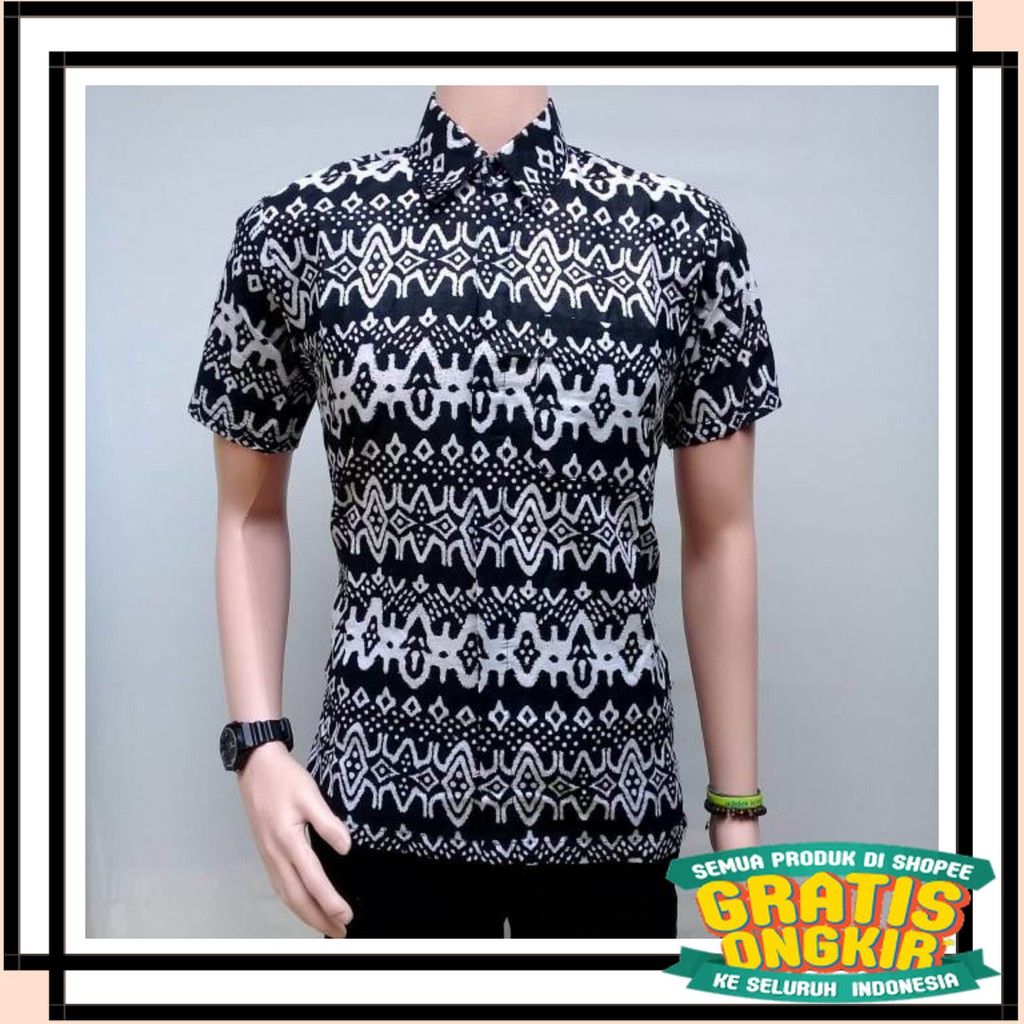 Jual BAJU BATIK MODERN SOLO AIR KOMBINASI INDONESIA MALANG / Batik ...