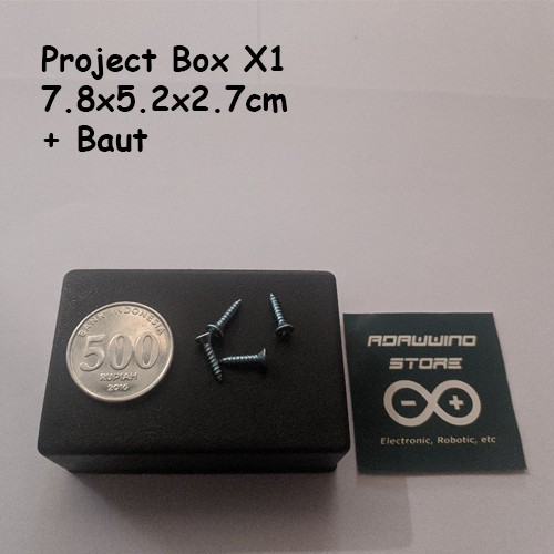 Jual Project Box X1 Kotak Casing Plastik 7.8x5.2x2.7cm DIY Untuk ...