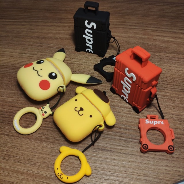 Jual Case Airpods / Kase Airpod / Rimowa X Supreme / Pokemon Pikachu ...