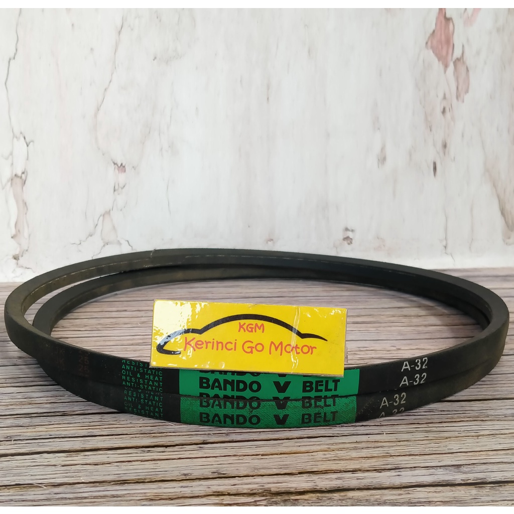 Jual Bando Van Belt A-32 V Belt Tali Kipas A32 Fan Belt Vanbelt Polos | Shopee Indonesia