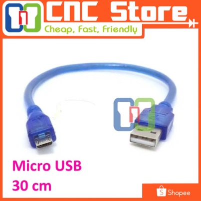 Jual [CON-0019] Kabel Micro USB 30cm untuk Arduino Nano V3 Robotdyn ...