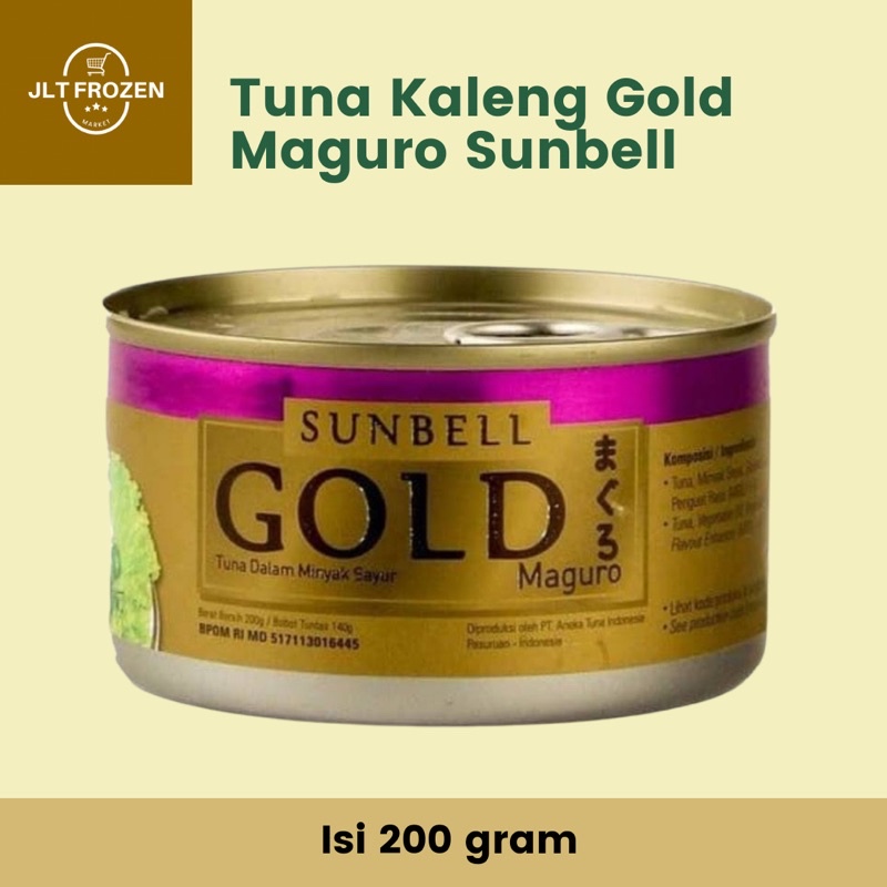 Jual TUNA KALENG GOLD MAGURO SUN BELL 200 GR | Shopee Indonesia
