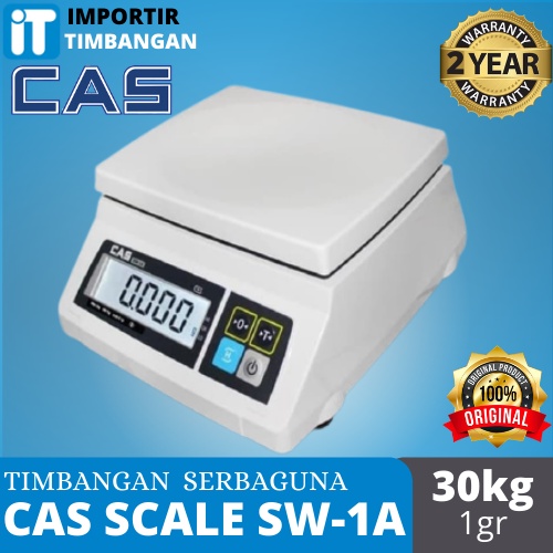 Jual Timbangan Meja digital Duduk Serbaguna Warung Sembako Dapur CAS SW 1A 3kg 6kg 15kg 30kg ...