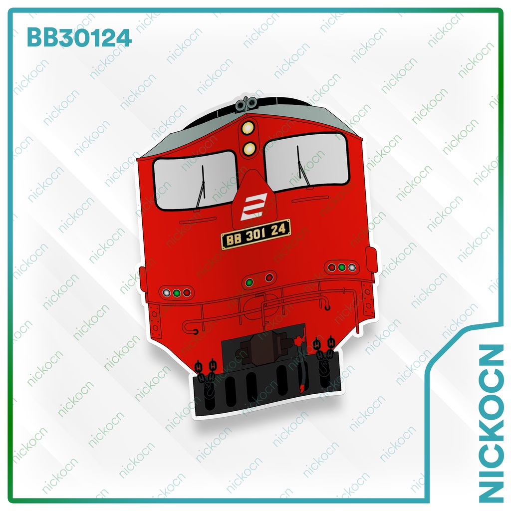 Jual Stiker Lokomotif BB301 | Shopee Indonesia