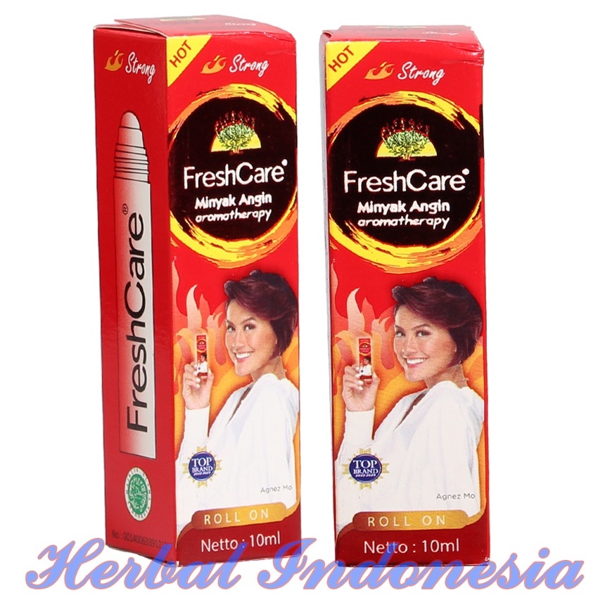 Jual FRESHCARE HOT Roll On Minyak Angin Aromatherapy Isi 10ml | Shopee ...