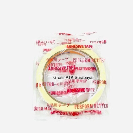Jual MASKING TAPE BERRY 12 MM / Isolasi Kertas Masking Tape Berry 1/2 ...