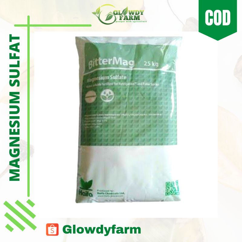 Jual Pupuk Magnesium sulfat / MgSO4 ex HAIFA / Bitter Mag 1 kg | Shopee ...